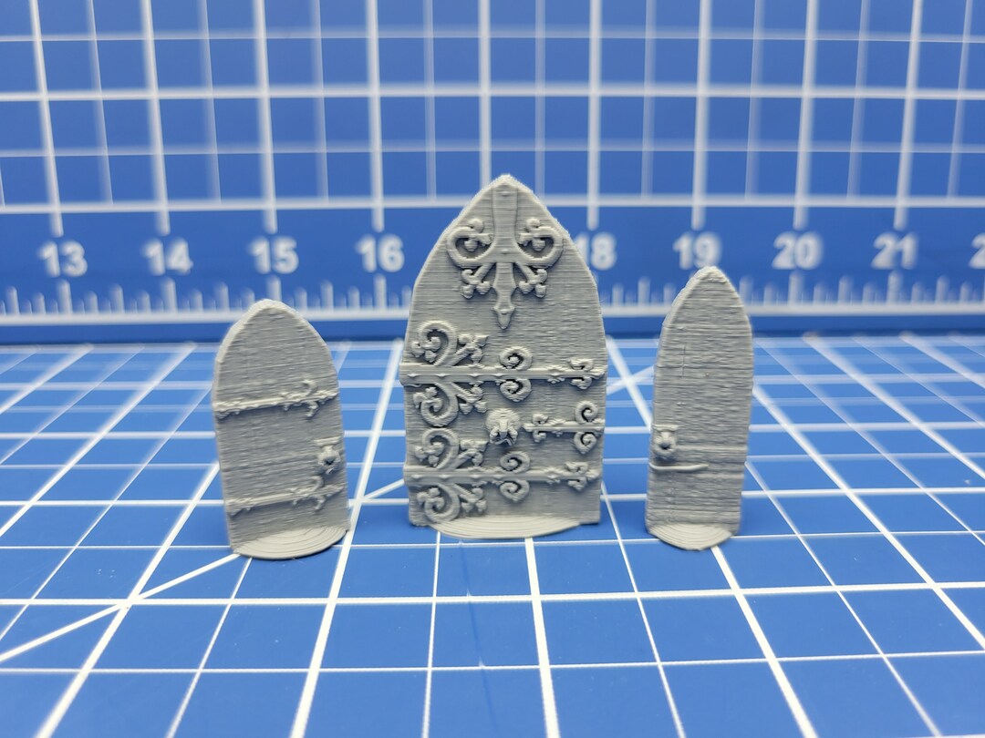 Free Standing Doors DND Dungeons & Dragons RPG Pathfinder Tabletop ...