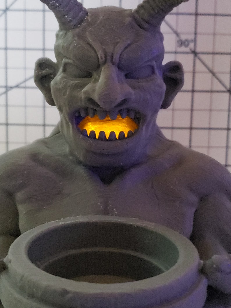 Dungeon Delve Demon Statue Dragonlock DND Pathfinder - Etsy Canada