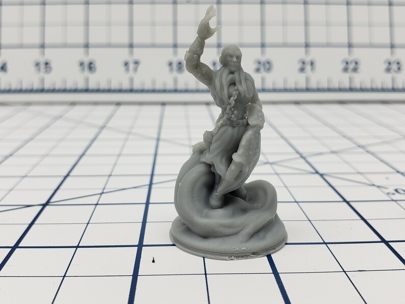 Kraken Priest Mini Savage Atoll Hero's Hoard DND - Etsy