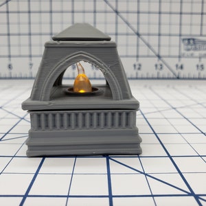 Brazier Statue Set DND Pathfinder RPG Dungeon & Dragons Terrain Map ...