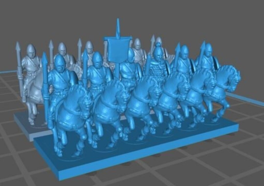 Mid Frankish Knights Kn - Great for Table Top War Games and Dioramas ...