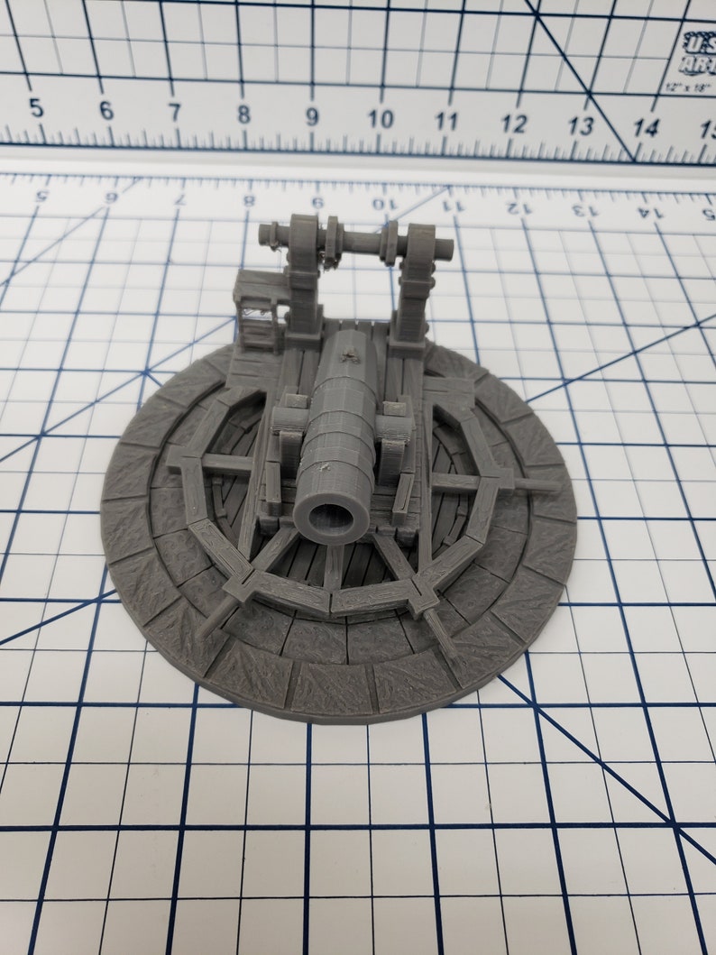 Cannon DND Dungeons & Dragons RPG Tabletop Terrain | Etsy