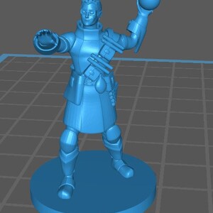 Elf Wizard Mini - DND - Pathfinder - Dungeons & Dragons - RPG ...