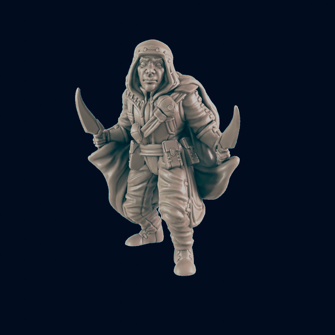 Rogue Human Male - Everyday Heroes - Minis - EC3D - - Dungeons ...