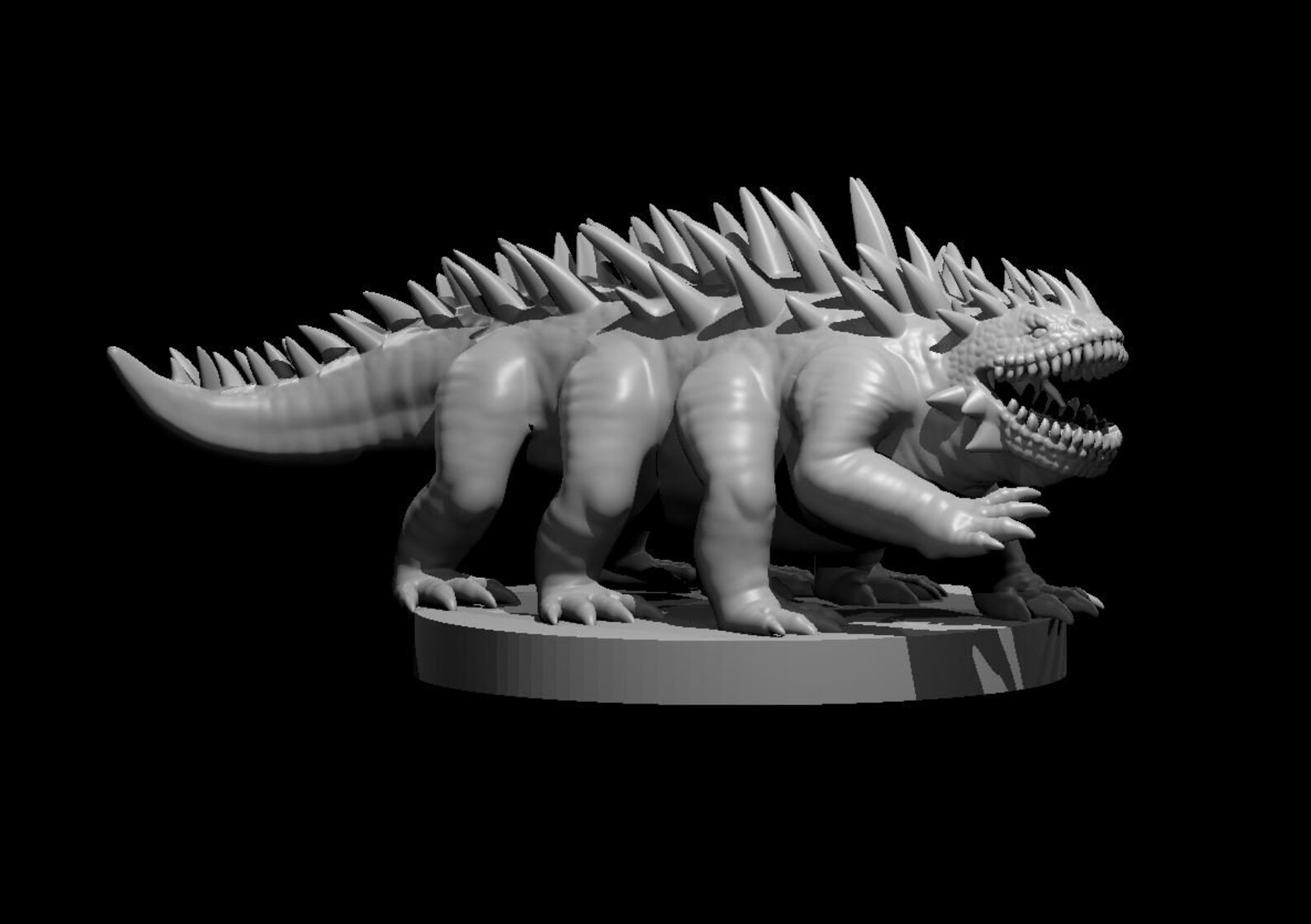 Basilisk Mini DND Pathfinder Dungeons & Dragons RPG | Etsy