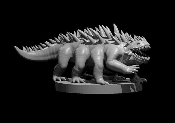 Basilisk Mini DND Pathfinder Dungeons & Dragons RPG | Etsy