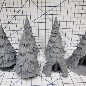 The Wilds of Wintertide Pine Trees - EC3D - DND - Pathfinder - Dungeons ...