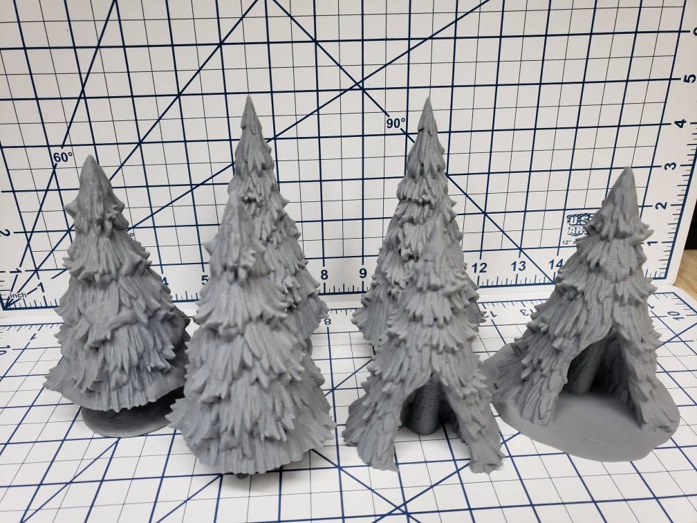 The Wilds of Wintertide Pine Trees - EC3D - DND - Pathfinder - Dungeons ...