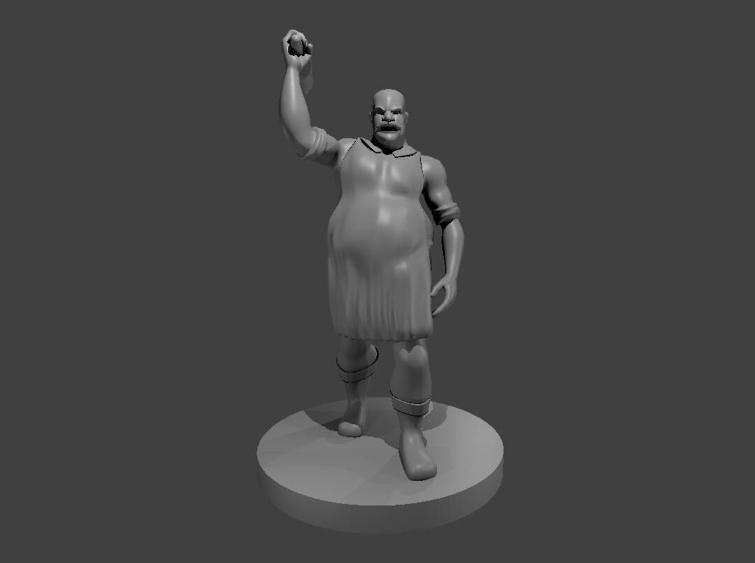 Angry Baker Mini - DND - Pathfinder - Dungeons & Dragons - RPG ...