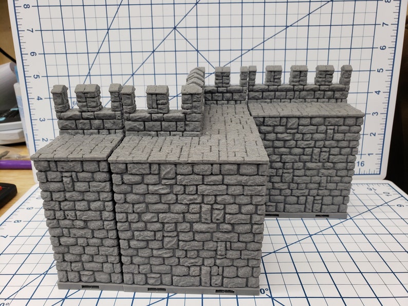Castle Style Outer Walls Dragonlock DND Pathfinder - Etsy