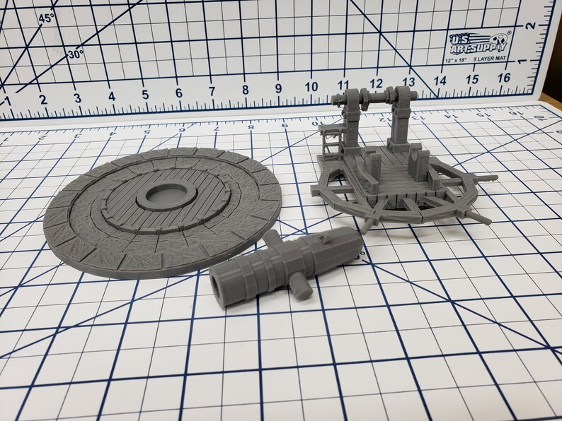 Cannon DND Dungeons & Dragons RPG Tabletop Terrain - Etsy