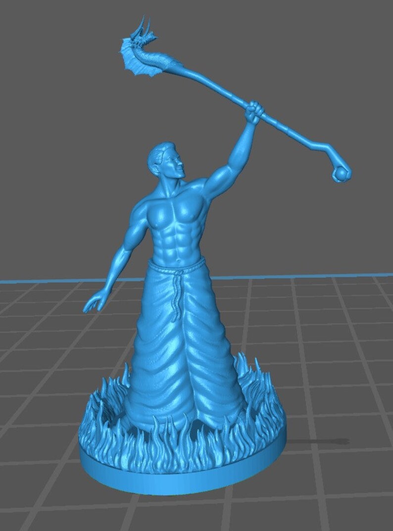 Human Wizard Mini DND Pathfinder Dungeons & Dragons - Etsy