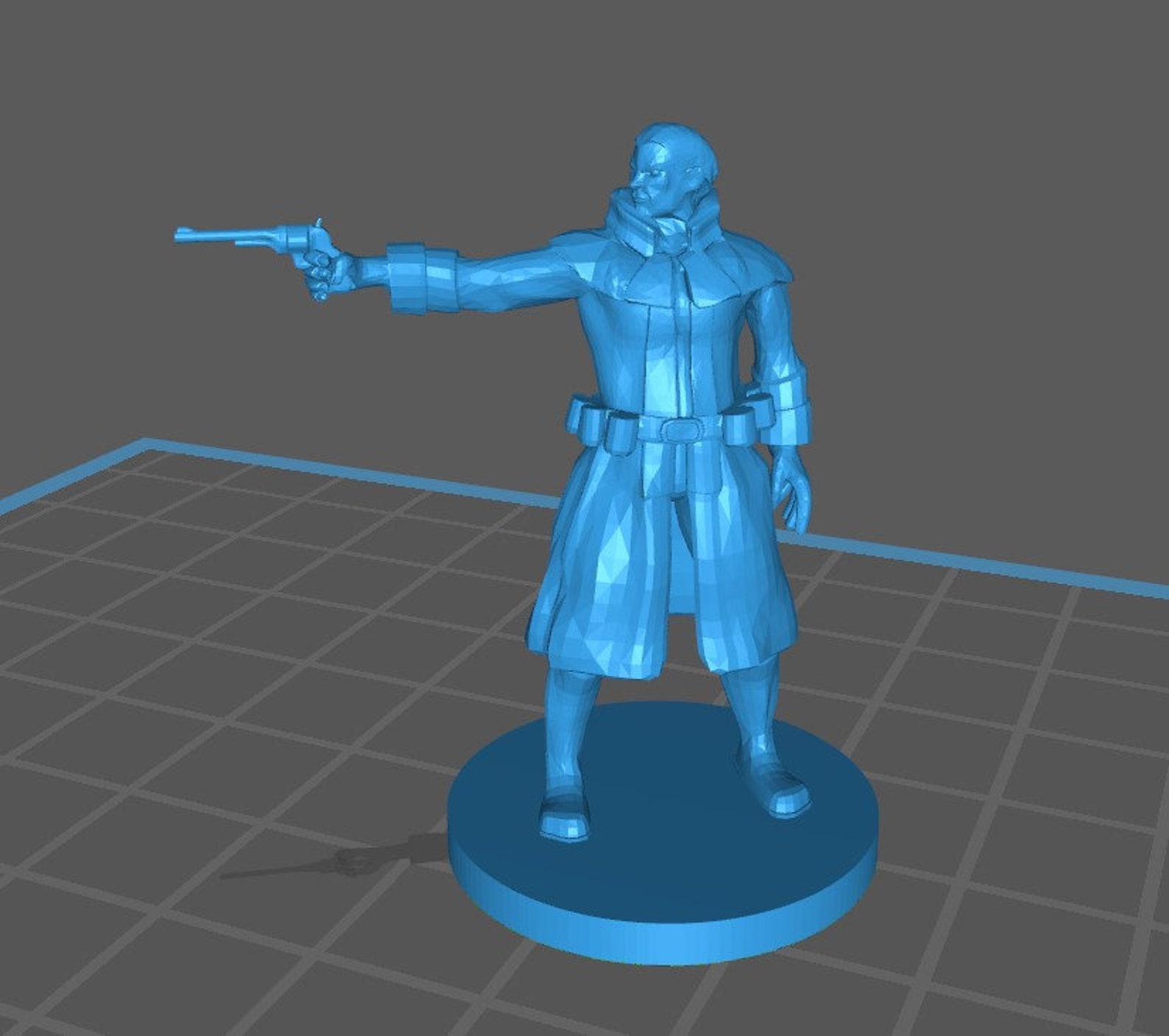 Human Gunslinger Mini DND Pathfinder Dungeons & Dragons - Etsy