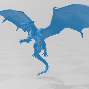 Blue Dragon Adult Chromatic Mini - DND - Pathfinder - Dungeons ...