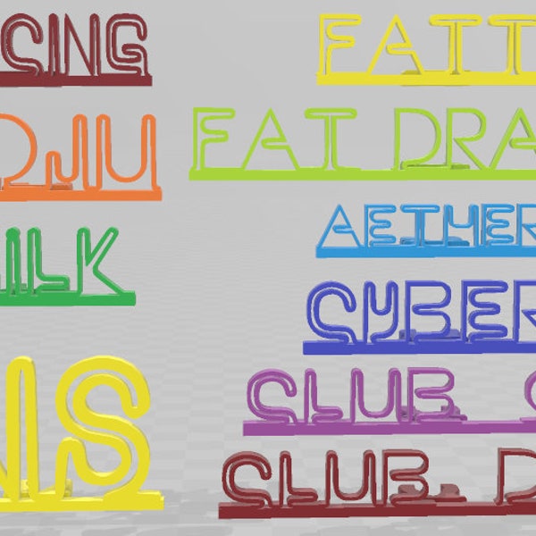 Tabletop Neon - Etsy