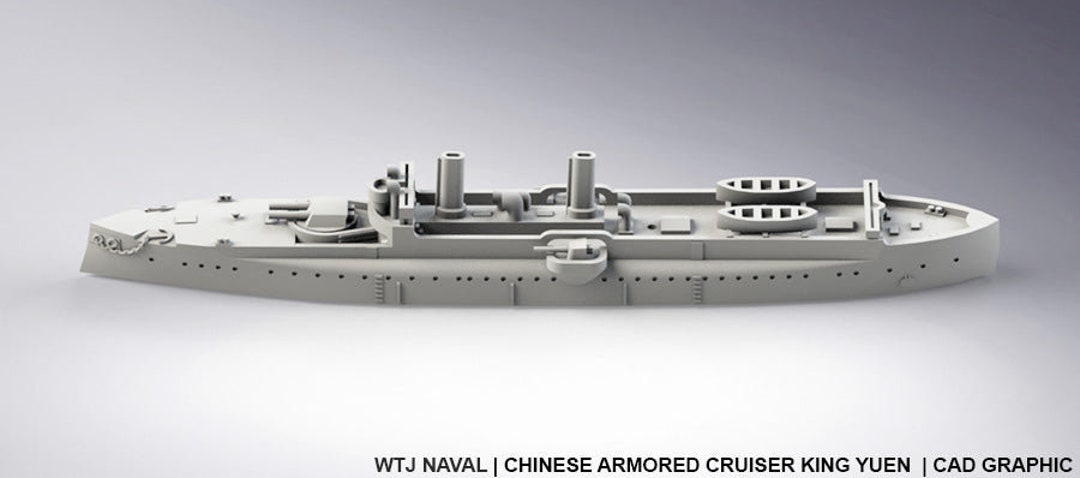King Yuen - Chinese - Pre Dreadnought Era - Wargaming - Naval Miniature ...