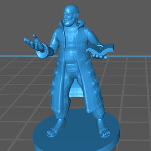 Human Wizard Mini - DND - Pathfinder - Dungeons & Dragons - RPG ...