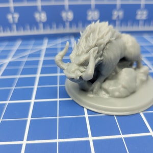 Dire Boar Minis Beasts and Badies Hero's Hoard DND Pathfinder Dungeons ...