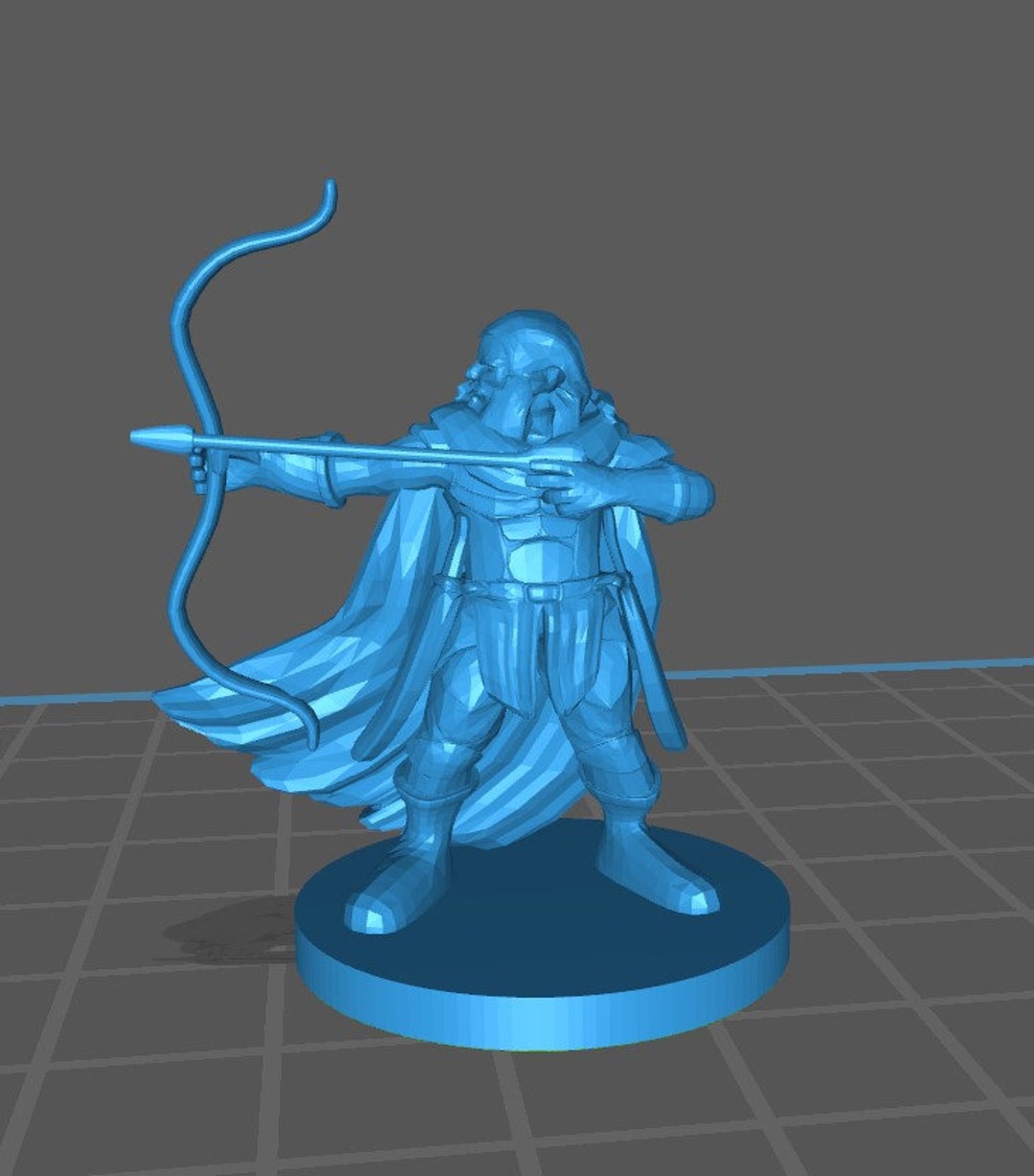 Dwarf Ranger Mini DND Pathfinder Dungeons & Dragons RPG Tabletop Mz4250 ...
