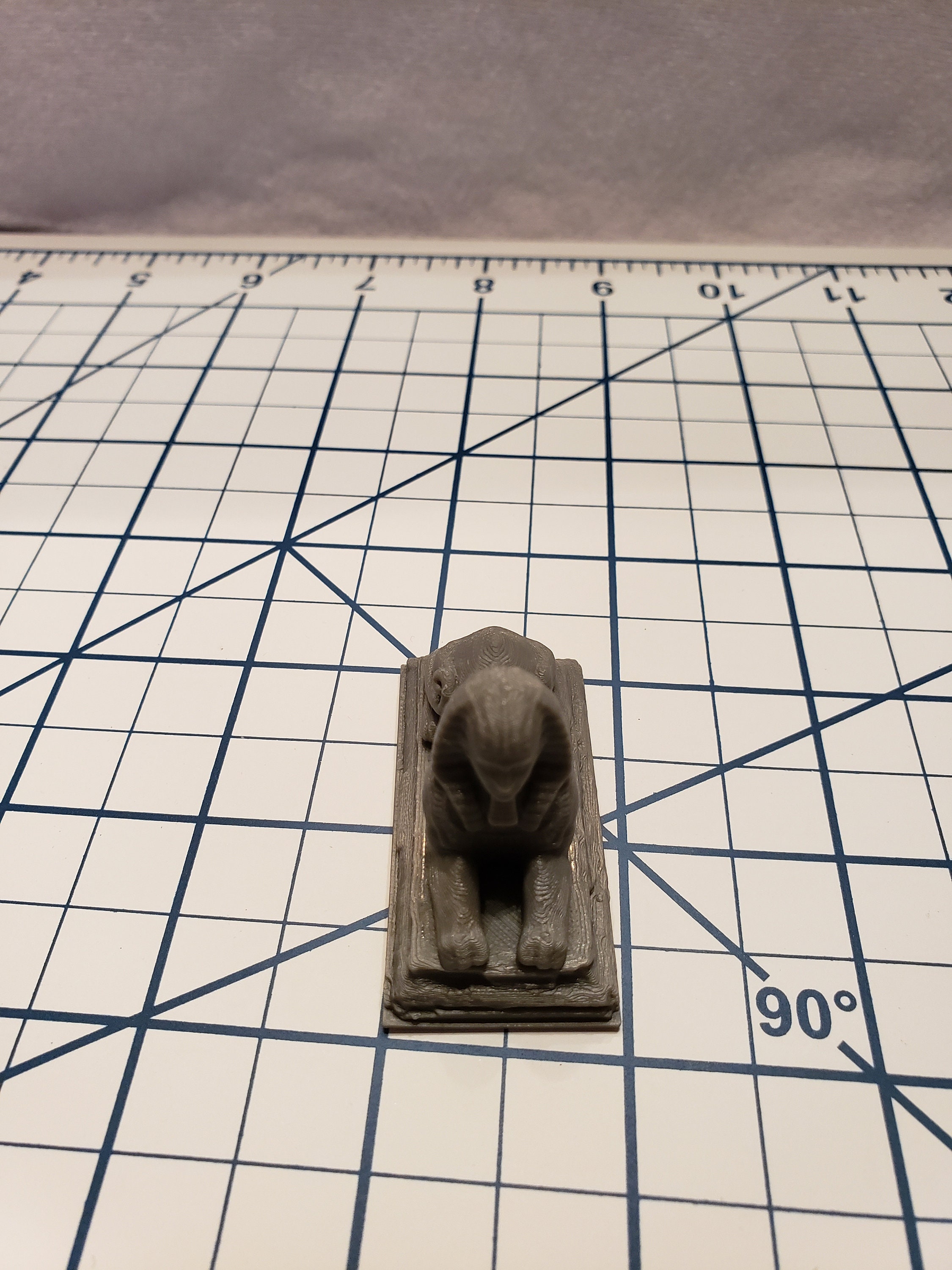 Sphinx Statue Openforge DND Pathfinder RPG Dungeon & | Etsy