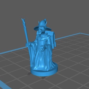 Other Races Wizard Mini - DND - Pathfinder - Dungeons & Dragons - RPG ...