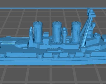 HMS Gorgon Royal Navy Wargaming Axis and Allies Naval - Etsy