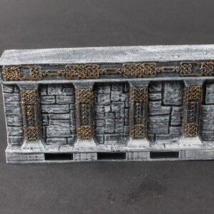 Dwarven Hall Wall Tiles - Openlock or Dragonlock - Openforge - DND ...