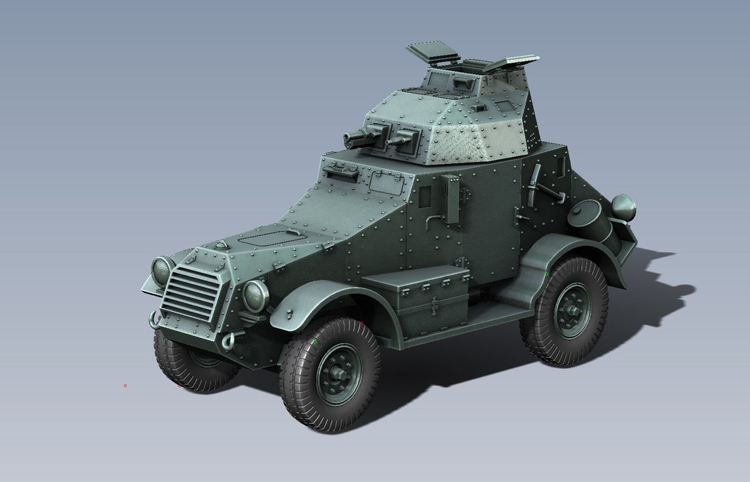 Panhard 165 French Army Bolt Action Wargame3d 28mm Scale - Etsy