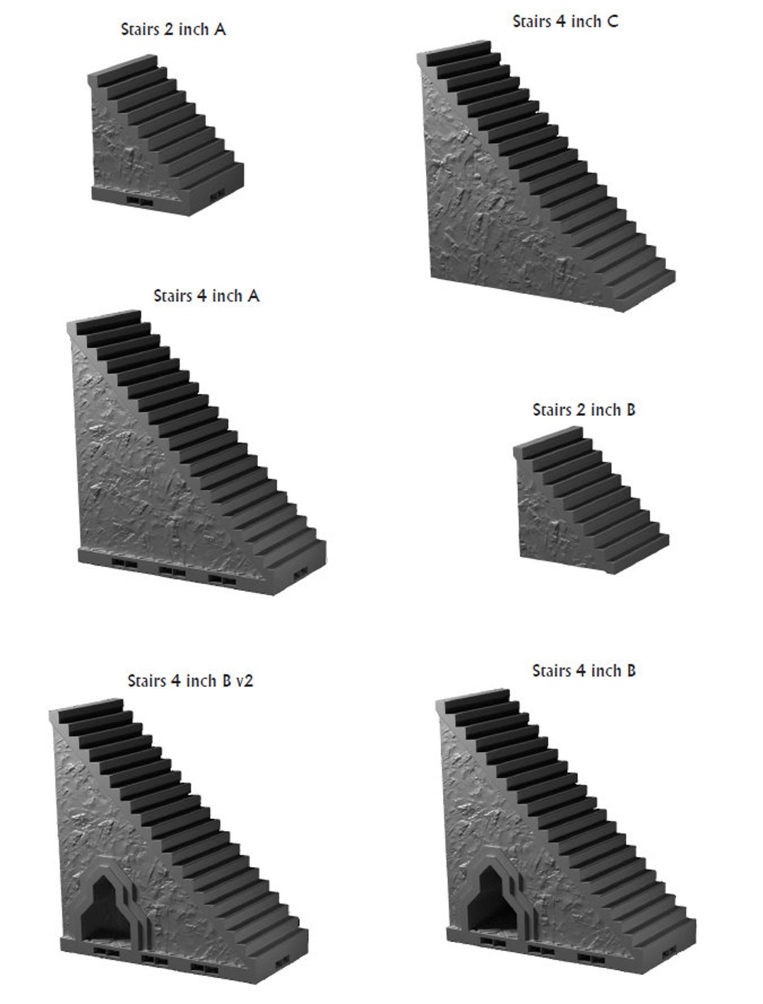 Dwarven Stairs - 28 Mm / 1" - Dragonlock - DND - Pathfinder - RPG ...