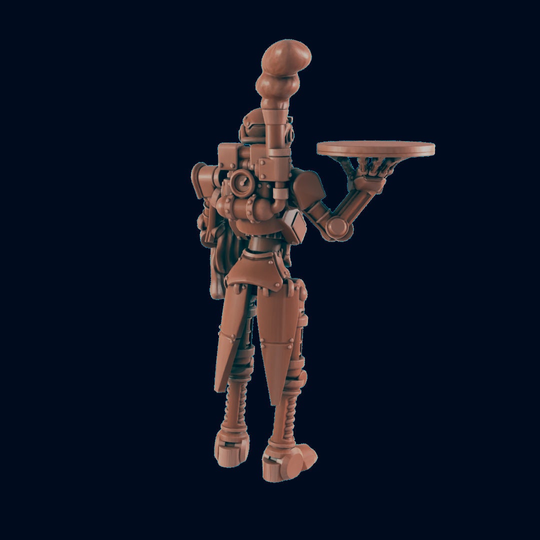 Clockwork Set - Bolts and Brimstone - Minis - EC3D - Steampunk - Scifi ...