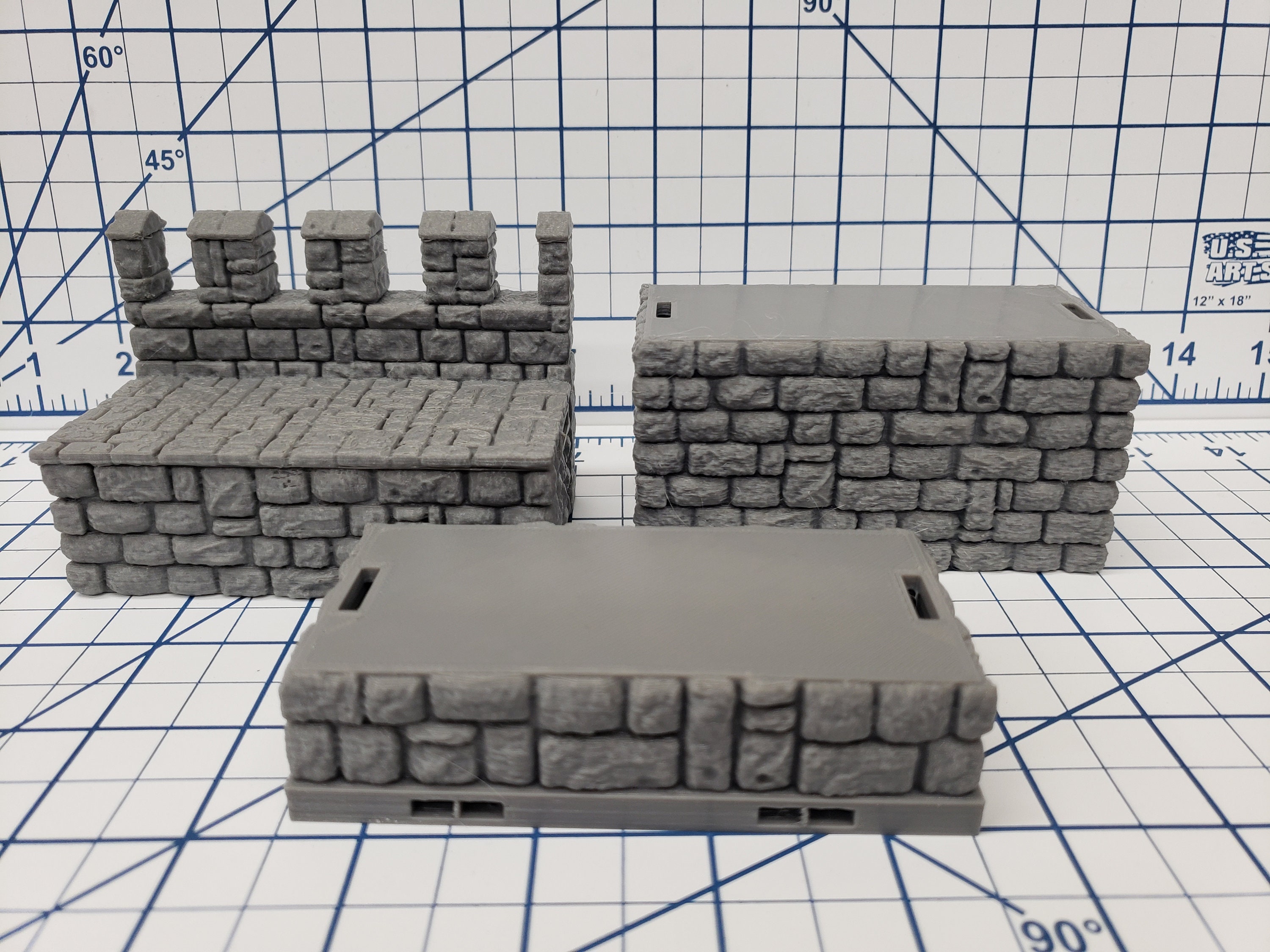 Castle Style Outer Walls DragonLock DND Pathfinder | Etsy