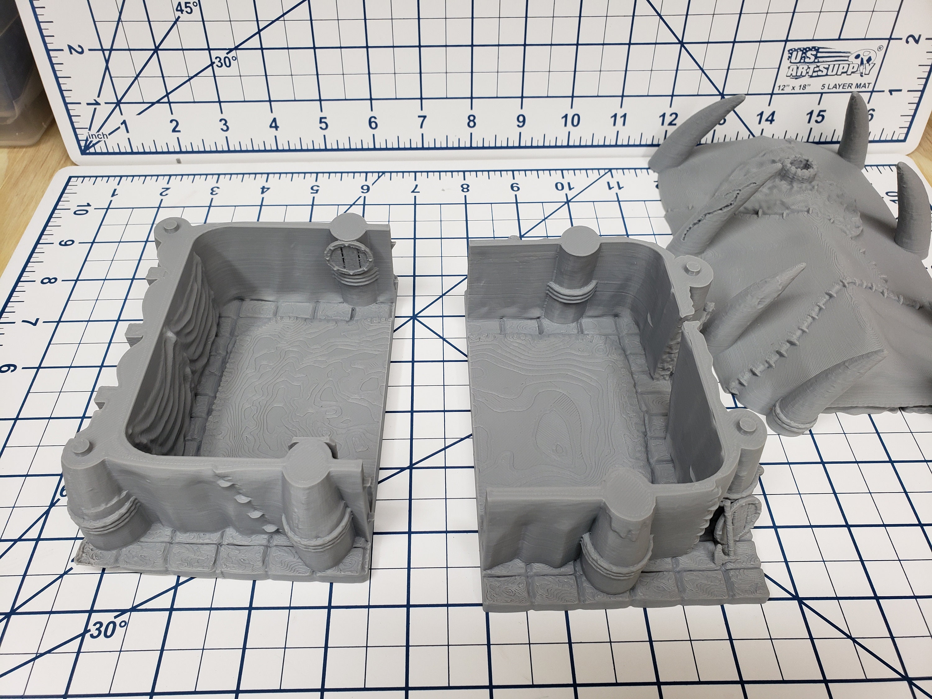 Complete Set of the Hero's Hoard Barbarian Village - DND - Pathfinder ...