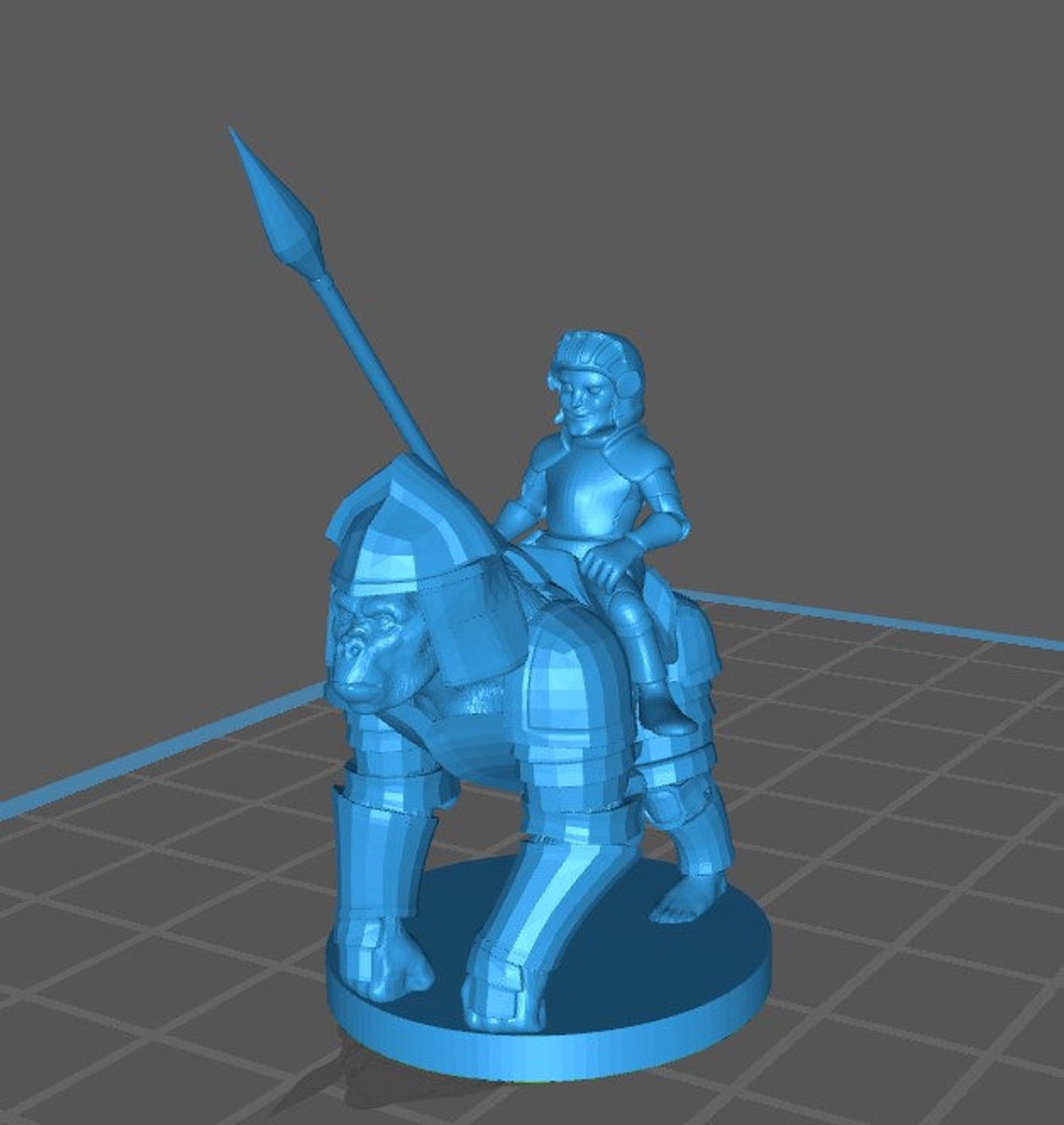 Halfling Cavalier Mini - DND - Pathfinder - Dungeons & Dragons - RPG ...