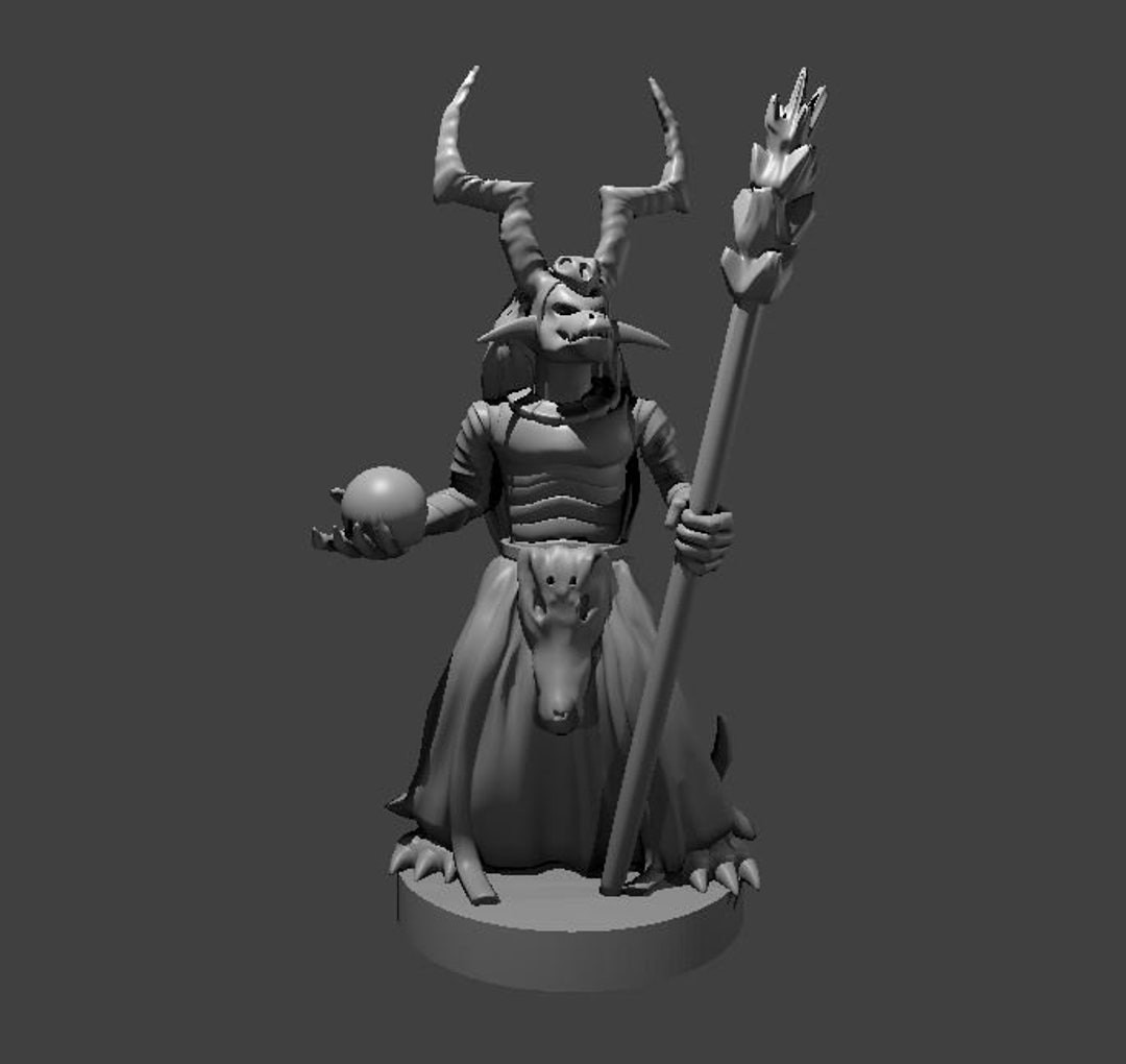 Kobold Chiefs Mini - DND - Pathfinder - Dungeons & Dragons - RPG ...