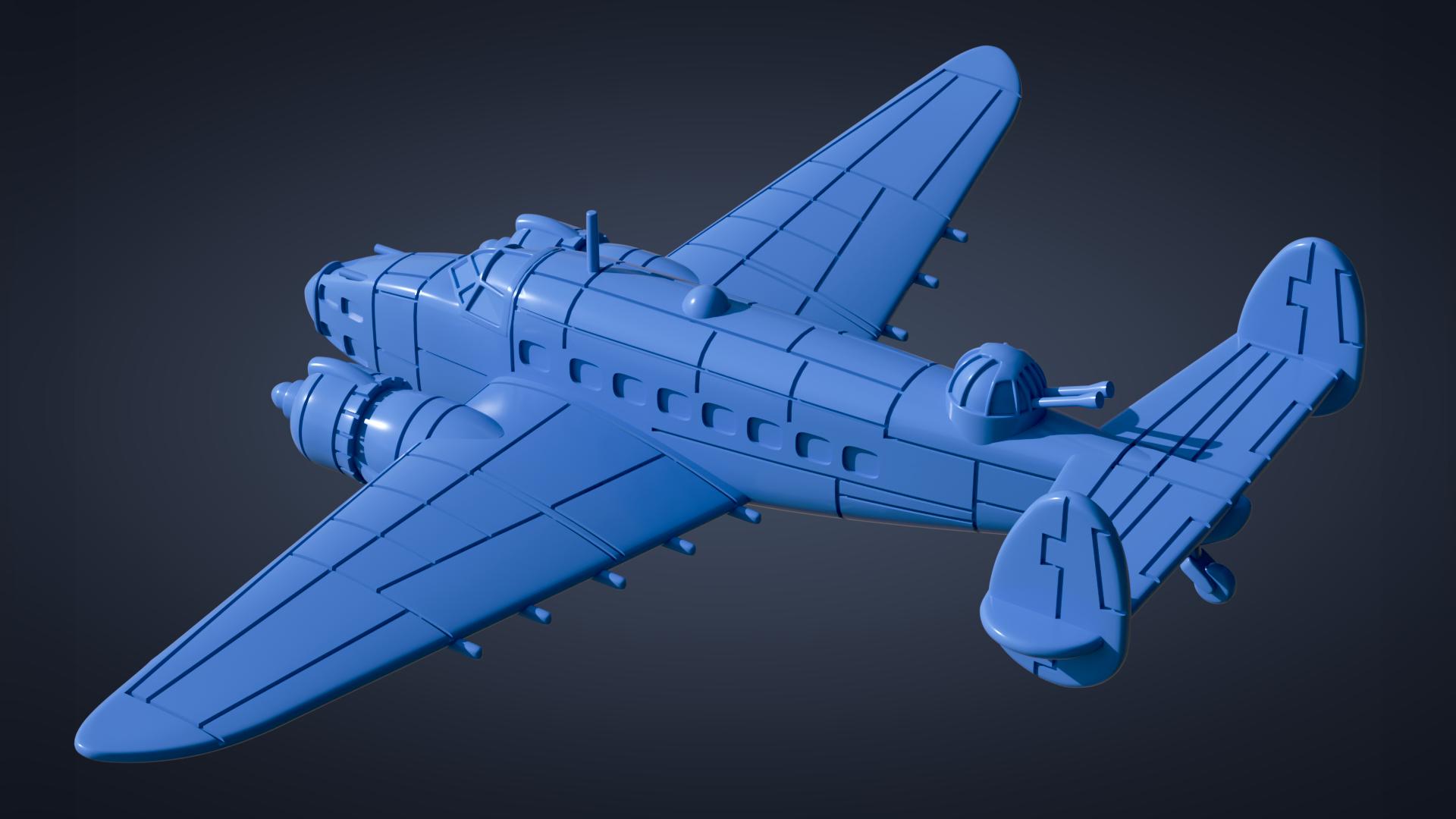 Lockheed Hudson - Aircraft of Varsity Operation - 1/200 Scale ...
