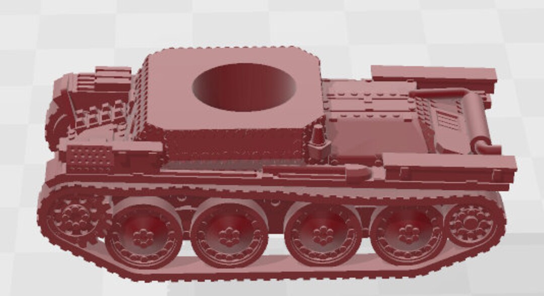 PZ38T W/ Turret for Type - 1:100 Scale - Germany - Tanks - Armored ...