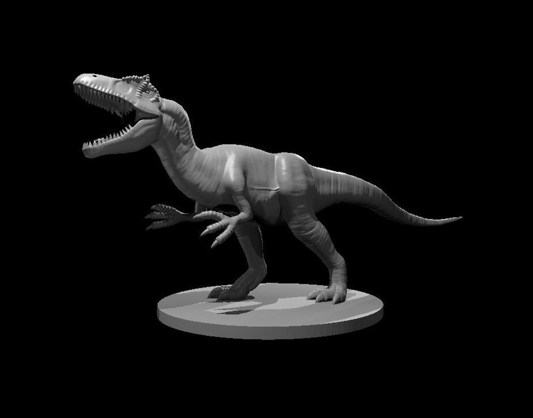 Allosaurus Mini - DND - Pathfinder - Dungeons & Dragons - RPG ...