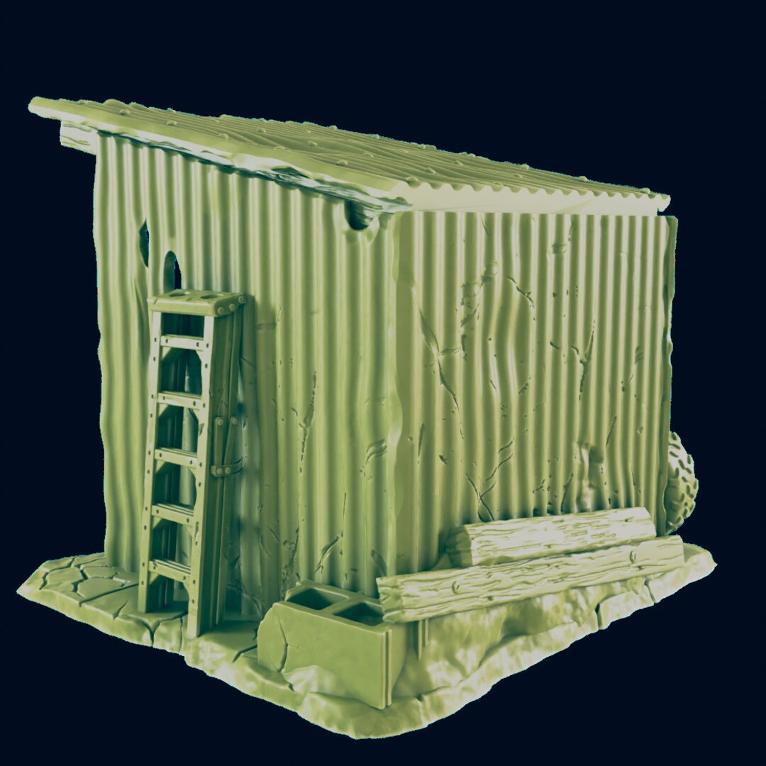 Shack - Return to the Badlands - Scatter - EC3D - Cyber Punk - Scifi ...