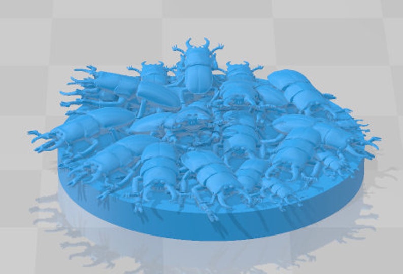 Swarm of Insects Mini DND Pathfinder Dungeons & Dragons - Etsy