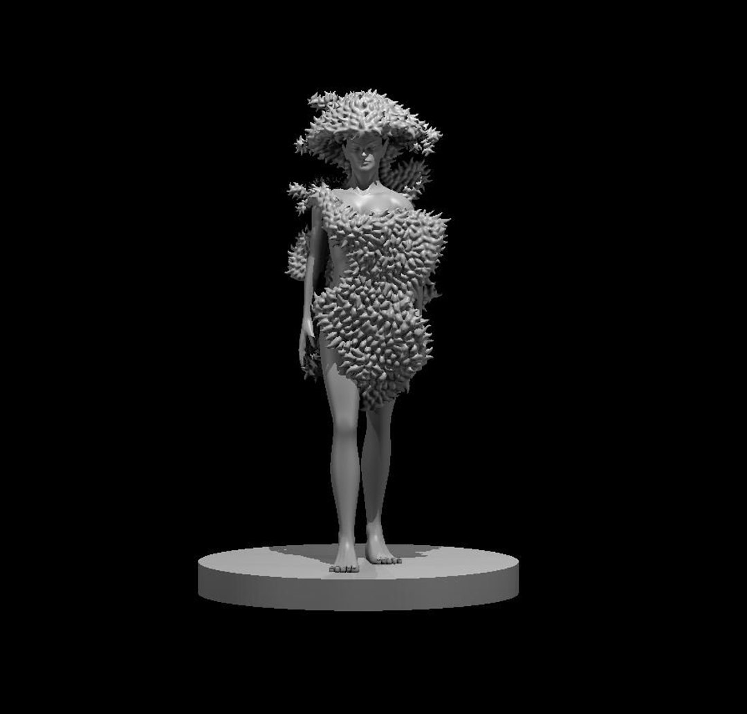 Dryad Mini - DND - Pathfinder - Dungeons & Dragons - RPG - Tabletop ...