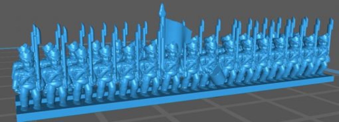 Russian Line Infantry 1812 - Great for Table Top War Games and Dioramas ...