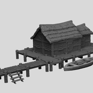 Fishermans Hut - DND - Dungeons & Dragons - RPG - Pathfinder - Tabletop ...