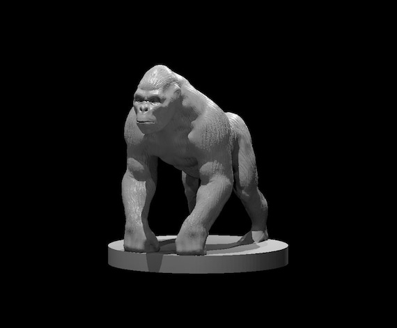 Ape Mini DND Pathfinder Dungeons & Dragons RPG | Etsy
