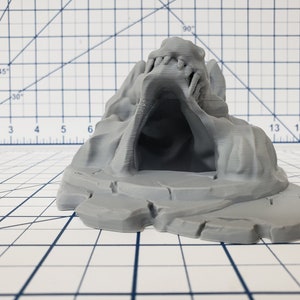 Openforge Icy Dragon Skull Cave Entrance - Tabletop - DND - Pathfinder ...