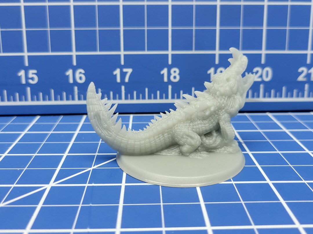 Undead Crocodile - Minis - Beasts and Badies - Hero's Hoard - DND ...