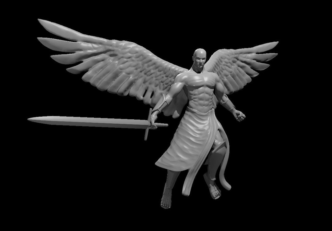 Planetar Mini - DND - Pathfinder - Dungeons & Dragons - RPG - Tabletop ...