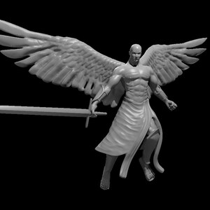 Planetar Mini - DND - Pathfinder - Dungeons & Dragons - RPG - Tabletop ...