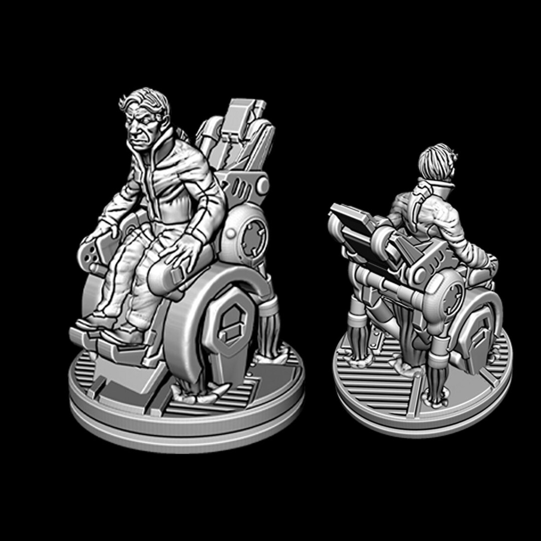 Professor Rex - Novus Landing - Starfinder - Cyberpunk - Science ...