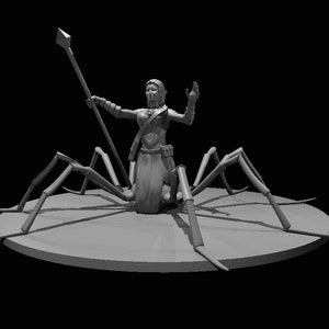 Drider Mini - DND - Pathfinder - Dungeons & Dragons - RPG - Tabletop ...