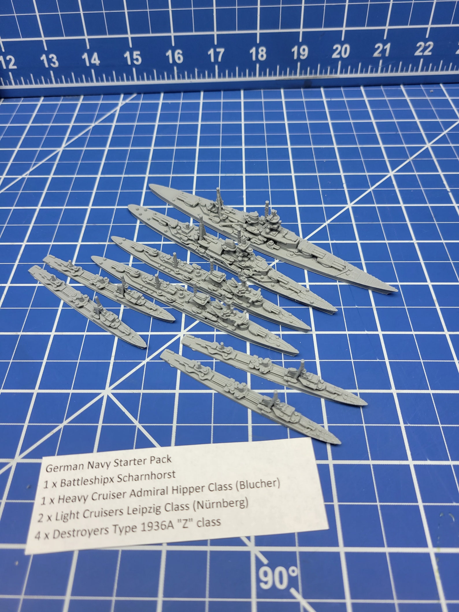 Fleet Packs - Wargaming - Admiral Wargame - Naval Miniature - Tabletop ...